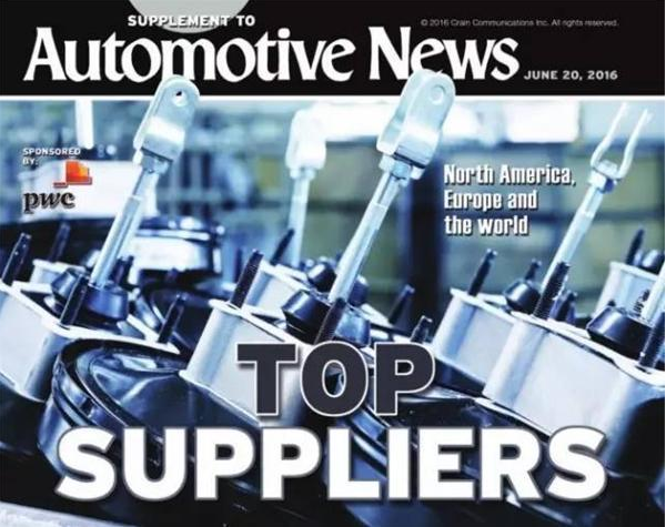 2012-2016 global auto parts supporting supplier profiles