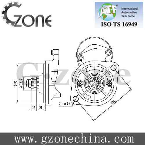 ISUZU Starter Replacement for ISUZU C240, C190